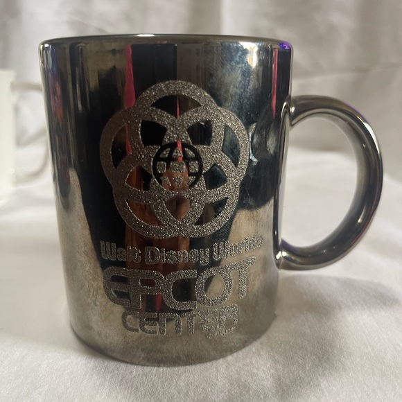 Disney | Dining | Disney Epcot Center Metallic Mug | Poshmark